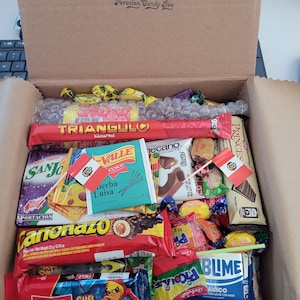 Peruvian Candy Box With Assortments Cookies Chocolates Candies - Etsy