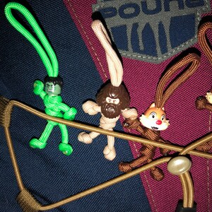 Alien/human Villain Paracord Buddy Insanely Paracord | Etsy