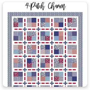 Hello Springtime Quilt Pattern, PDF Quilt Pattern, Spring Quilt - Etsy