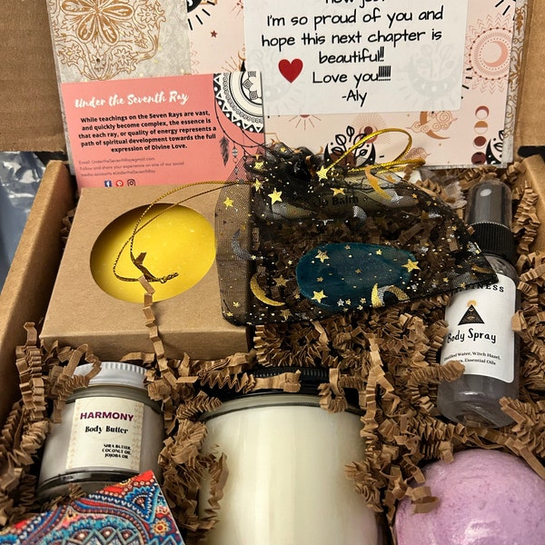 New Job Gift Box, Let New Adventures Begin, Congratulations Gift Basket ...