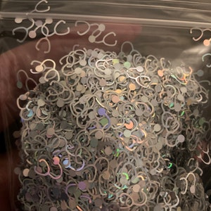 Fall Leaves Shaped Glitter Solvent Resistant Autumn Leaves | Etsy