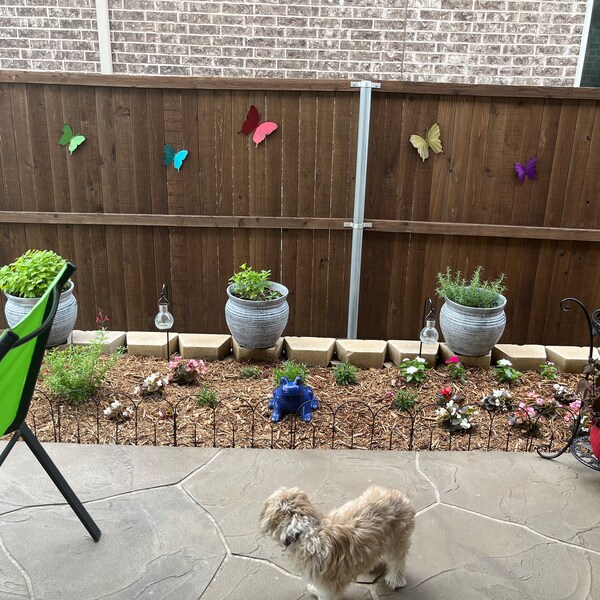 Metal Fence Art, Metal Wall Art, Monarch Butterfly, Metal Wall Hanging ...