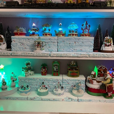 Spring/summer Village Display Platform for Lemax / Department 56 ...