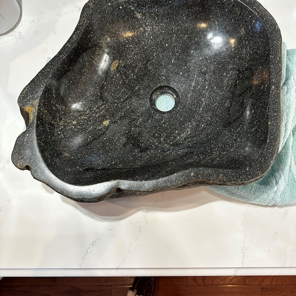 Extra Large River Stone Vessel Sink - Etsy