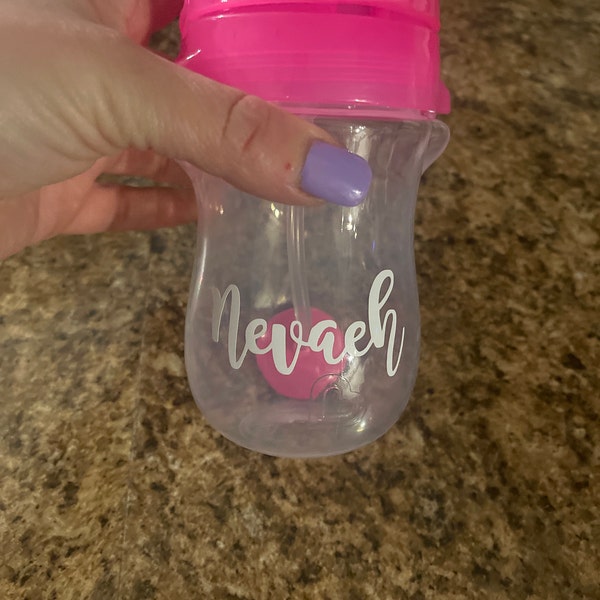 Baby Bottle Name Labels, School Name Labels, Preschool Labels, Daycare ...