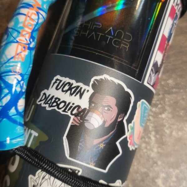 The Demon Blade, Rubys Knife Traditional Tattoo Style Art Print ...