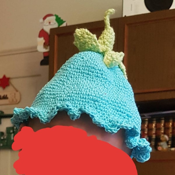 Crochet Pattern for Flower Fairy Primrose Hat Now in 5 Sizes - Baby to ...
