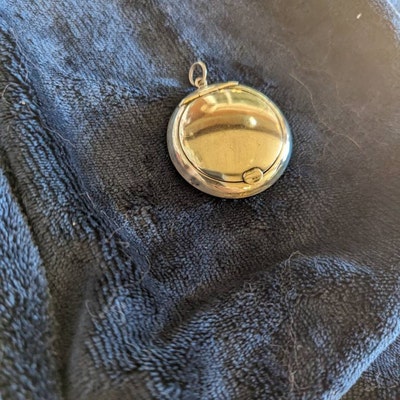 Large Sterling Silver Victorian Locket Engraved With Birds - Etsy