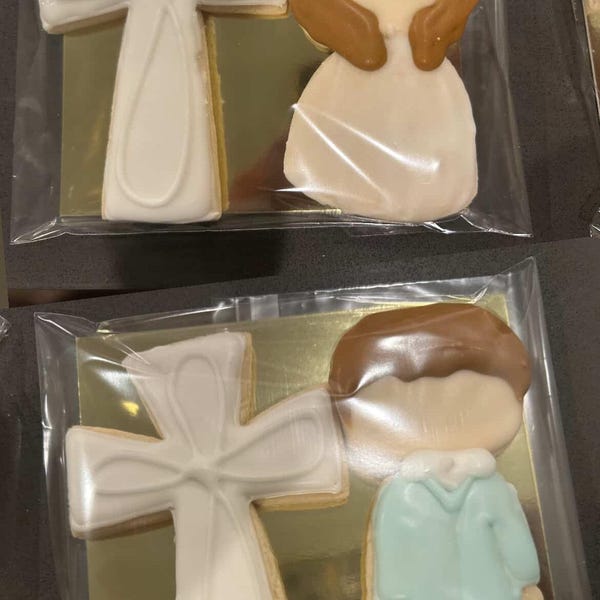 First Communion Cookie Cutter Set, Girl Cutter, Boy Cutter, Church ...