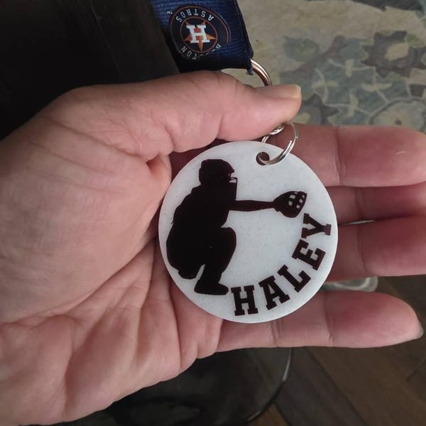 Personalized Water Polo Keychain With Water Polo Ball Accessory - Etsy