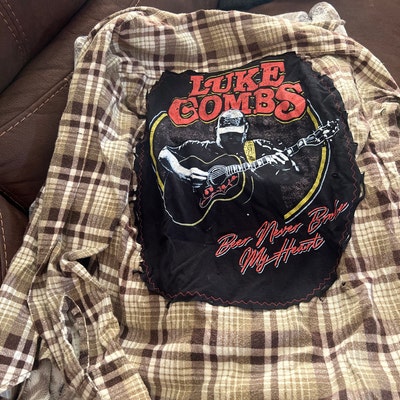 Upcycled Post Malone Youre a Sunflower Fall Flannel, Mens Large - Etsy