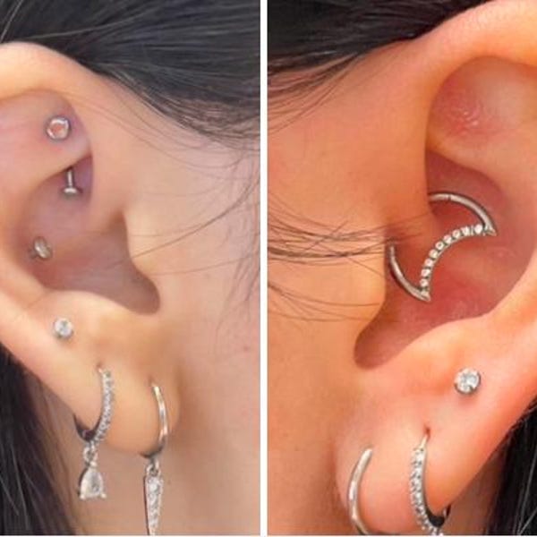 Ear Styling, Curated Ear, Ear Curation, Piercing Styling Design ...