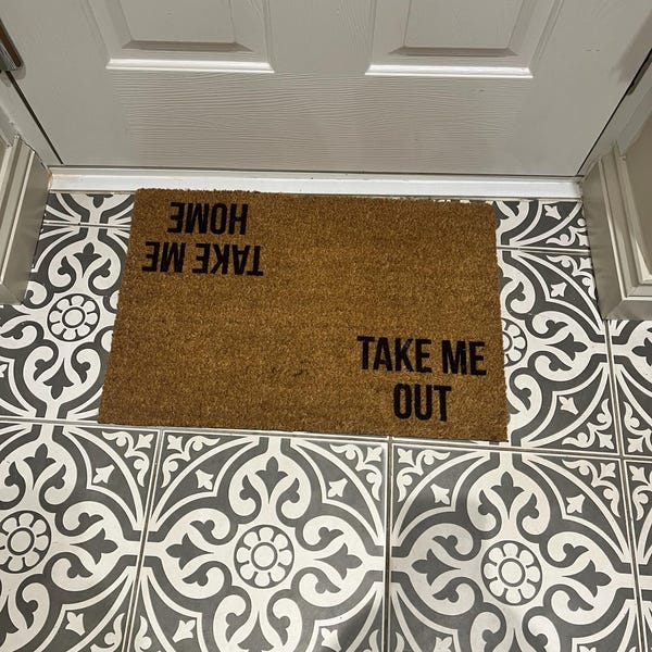 Welcome Friends | Friends TV Show | Funny Doormat | Friends Door Mat ...