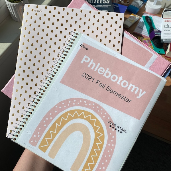 BOHO RAINBOW Binder Covers and Spines | Editable | Neutral Rainbow ...