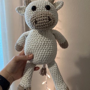 CROCHET BULL PATTERN Amigurumi Bull Tutorial Stuffed Plush - Etsy