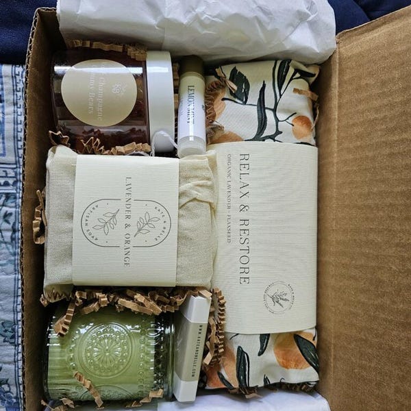 Self Care Spa Gift Box, Relaxation Spa Set, You Got This Gift, Self ...