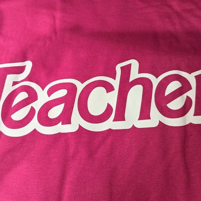 Girly Pink teacher SVG, PNG, JPG Instant Zip File Download Back to ...