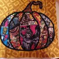 Pumpkin Paper Pieced Pattern - Block for Halloween or Fall Quilt - Etsy ...