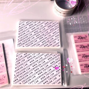 Small Business Box Sticker Seal 4x6 Inches Cute Shipping | Etsy