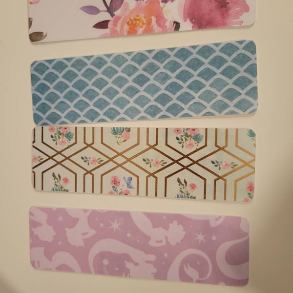 Bulk Bookmarks | Waterproof Laminated Bookmarks | Double-sided ...
