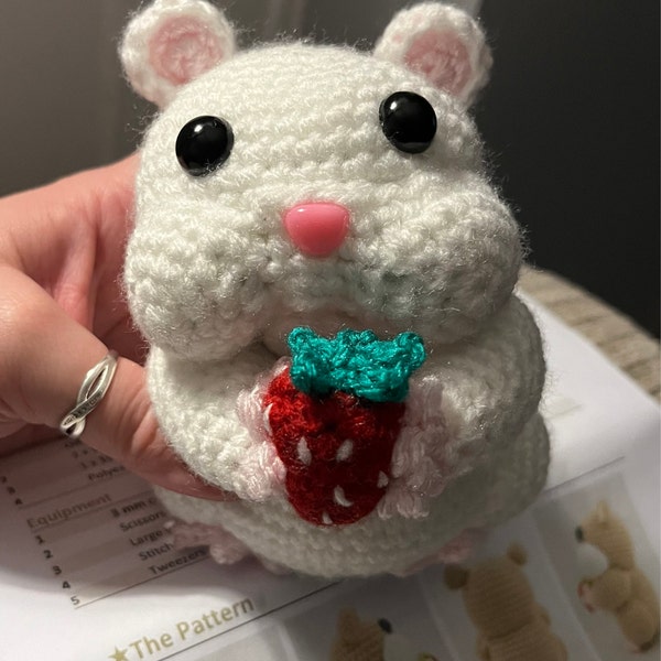 Hamish the Hamster Amigurumi Crochet Pattern - Etsy Australia