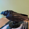 Wrought Iron Crow, Crow Sculpture. - Etsy