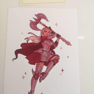 FE3H | Fire Emblem 3 Houses Seteth and Flayn 4x6 Mini Print - Etsy