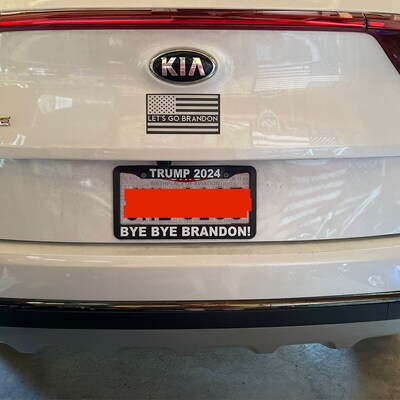 NO FARMS NO Food License Plate Frame Funny Humor Prank License Plate ...