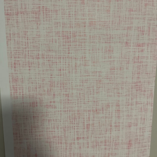 Pink Linen Look Wallpaper - Light Pink Linen by Ivieclothco - Faux ...