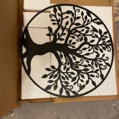 Flores Metal Wall Art, Metal Hanging Spring Flower Wall Decor, Living ...