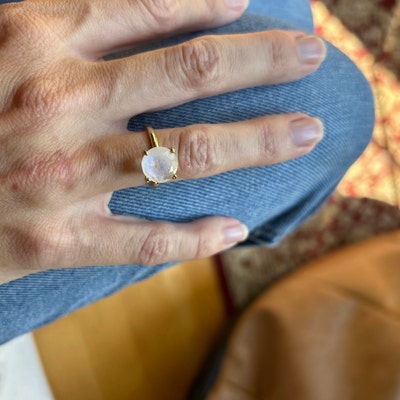 Stunning Rectangle Black Onyx Necklace Simple Crystal Pendant ...