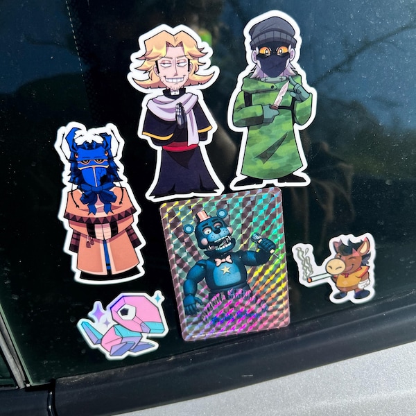 SMG4 Mr. Puzzles Expression Stickers | SMG4 Merch - Etsy
