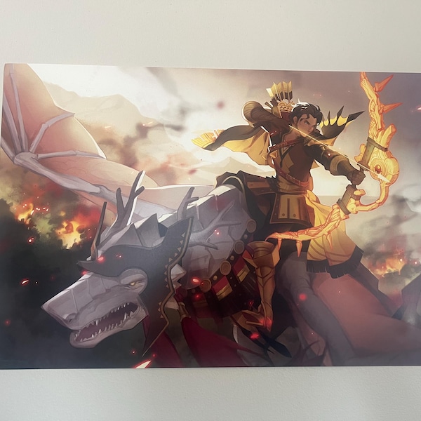 Barbarossa Claude Fire Emblem Three Houses Poster - Etsy