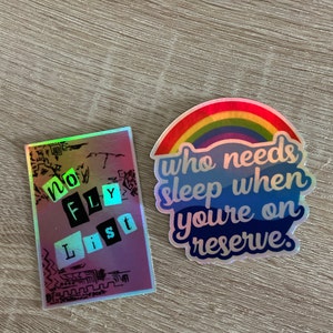 Black Flight Attendant Sticker Someflystuff | Etsy