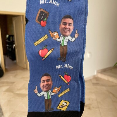 Personalized Chef Gift Socks, Chef Dad Gift, Custom Chef Gift Socks ...