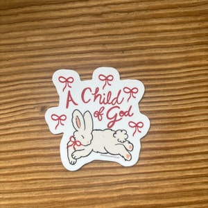 Daily Bread Croissant With Bow Sticker Bible Faith Stickers God Journal ...