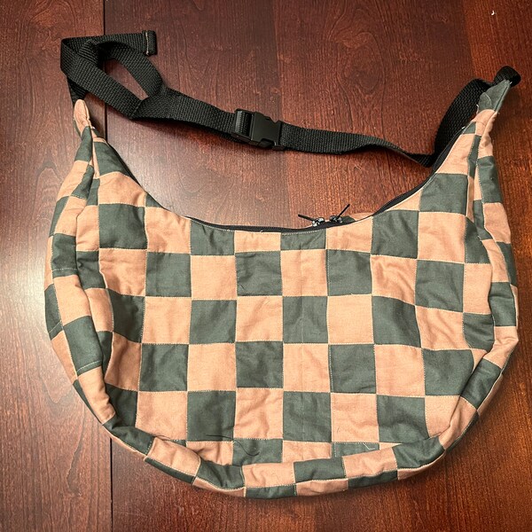 Crescent Bag Sewing Pattern, Oversized Hobo Bag, Crossbody Bag ...