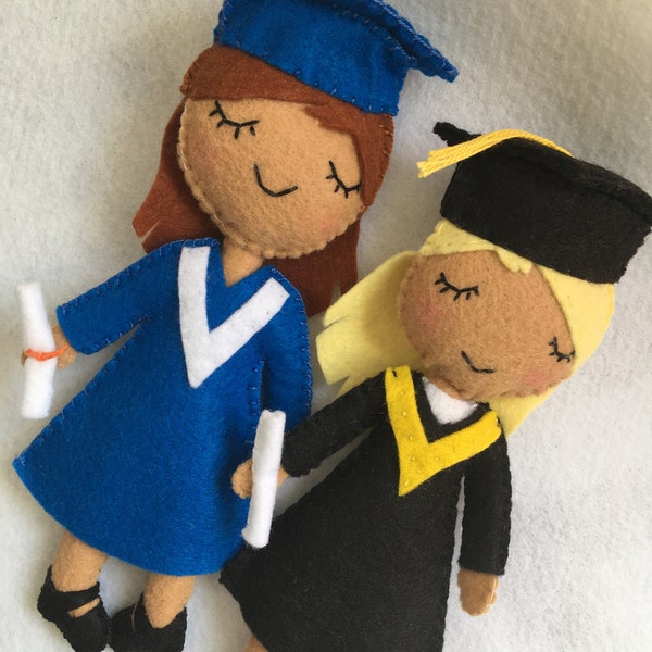 PDF Pattern to Make a Felt Graduate. - Etsy
