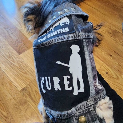 Small Punk Rock Dog Jacket/battle Vest Feat. Skinny Puppy and Ministry ...
