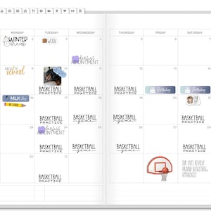 Bill Reminders Digital Planner Stickers, Goodnotes Stickers, Pre ...