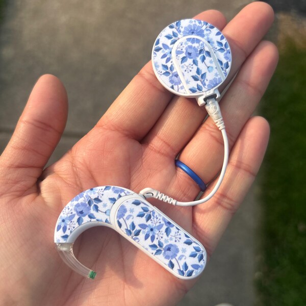 Stickers (leaves) for Cochlear Implant Nucleus 7 - Etsy