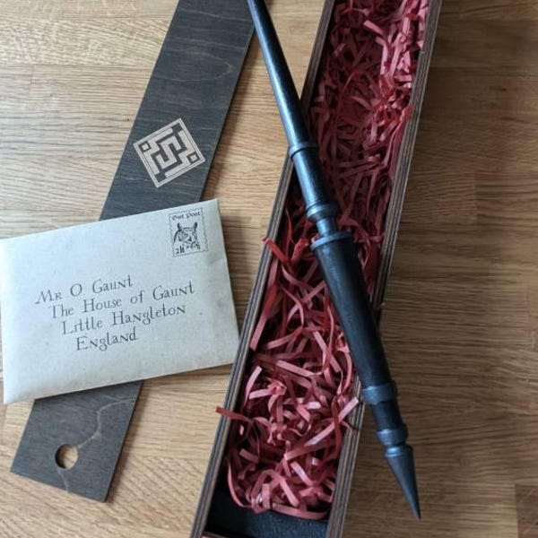 Ominis Gaunt Wand. Сustom Legacy Wand. Magic Wand. Wooden Wand. Gift ...