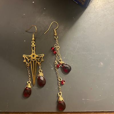 Blood God Earrings - Etsy