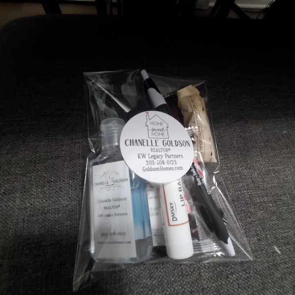 Realtor Open House Labels - 20 Personalized Stickers for Giveaways ...