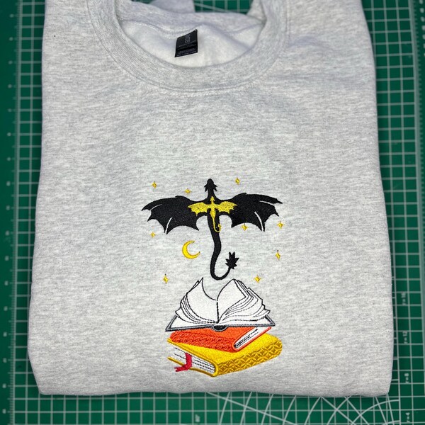 Fourth Wing Inspired | Machine Embroidery Design File | 5x7 | PES JEF ...