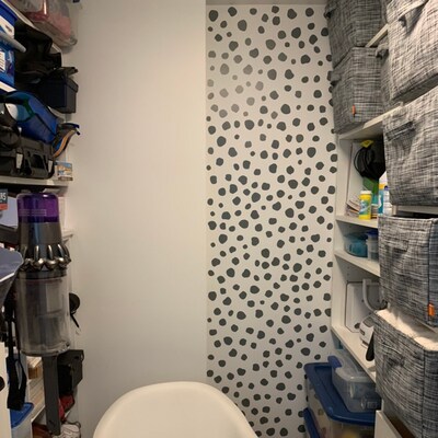 Spot Vinyl Wall Decals: Dalmatian Polka Dots, Paint Hand-drawn Circles ...