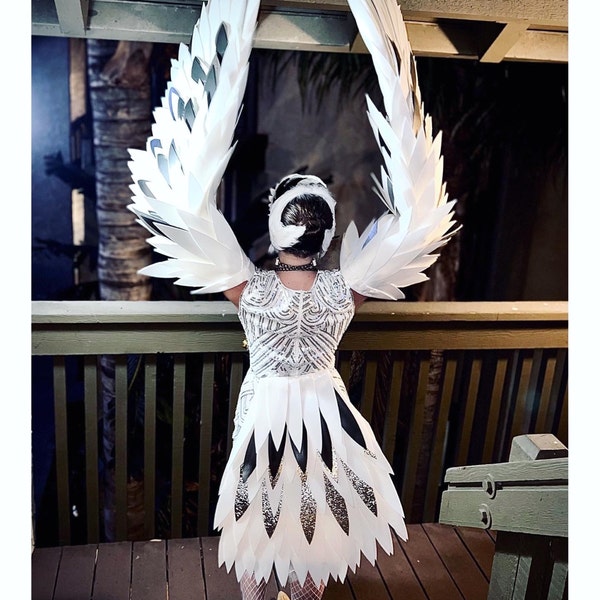 Black Crown, Swan Lake Odile Costume, Melted Crown, Black Tiara, Ballet ...