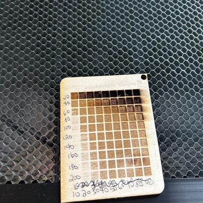 Diode Laser Cutting Test Files Digital Download Laser Engraving Project ...