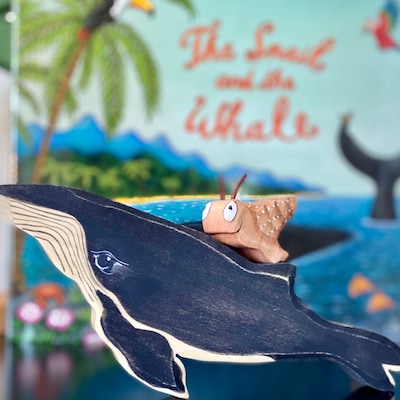 SNAIL From the Story the Snail and the Whale.....snail ONLY - Etsy