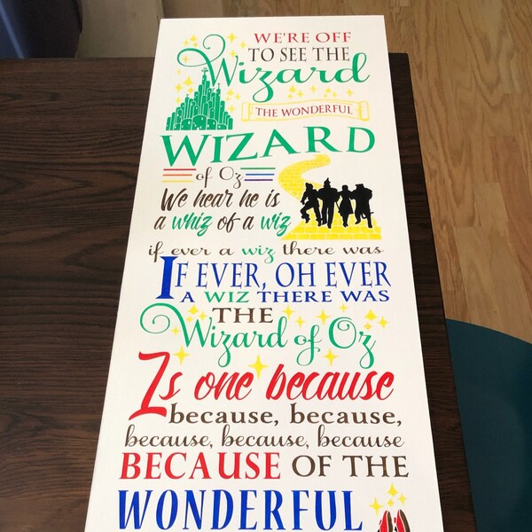 The Wizard of Oz, We're off to the the Wizard, the Wonderful Wizard of ...